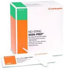 Amazon.com: No-sting SKIN-PREP Protective Swabs [Box of 50] : Beauty ...