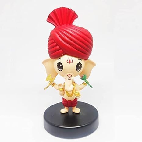Vrindavanstore.in Mini God Ganesh Statue Sculpture for Car Dashboard ...