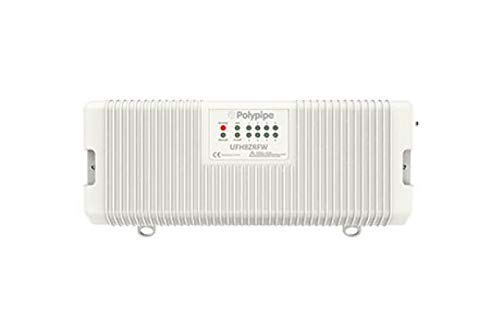 Polypipe White 8 Zone Wiring Centre (Wireless) 230v AC - UFH8ZRFW ...