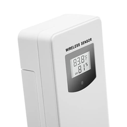 Snapklik.com : Weather Station Indoor Outdoor Thermometer Wireless ...