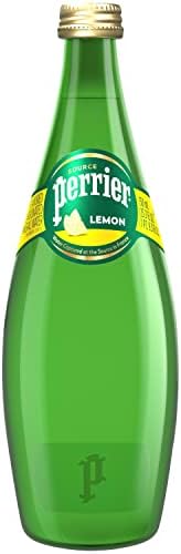 Amazon.com: Perrier Lemon Flavored Carbonated Mineral Water, 25.3 Fl Oz ...