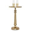 Amazon.com: Small Round Gold Side Table by Objet D’Art, Accent, End ...