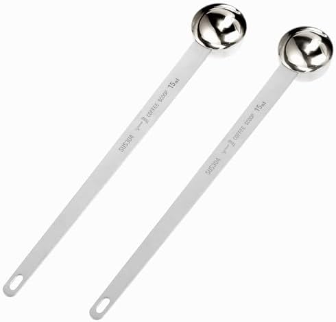 Amazon.com: LEIFENY 1PCS 2 Tablespoon(2tbsp, 30ml, 1/8cup) Coffee Scoop ...