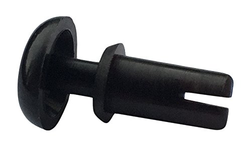 Micro Plastics 27SR0018 Push in Rivet, Snap, Nylon (Pack of 100 ...