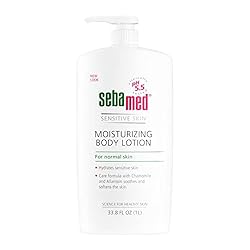 Amazon.com : seba med Moisturizing Body Lotion pH 5.5 for Sensitive ...