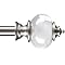 Deconovo Sturdy Door Curtain Rails 76-122cm and Fittings, Metal ...