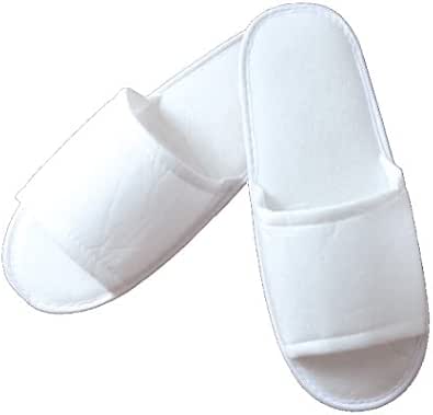 Amazon | [株式会社三和] 不織布スリッパ(袋入) SYZR-0007V (10足) | スリッパ・ルームシューズ