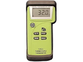 TPI 343C3 343 Dual Input K-Type Thermocouple Thermometer with Field ...