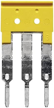 Weidmuller Terminal Block Jumper, 3Way, 5.1Mm - 1608870000: Electronic ...