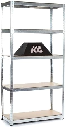 Racking Solutions Galvanised Garage Shelving 175KG Per Shelf Free Next ...
