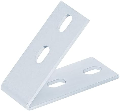 Amazon.com: 10 Pack 45 Degree Carbon Steel Corner Bracket, 4 Slot ...