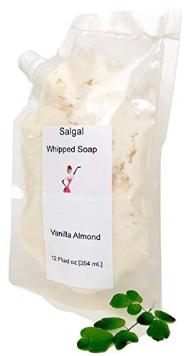 Amazon.com: Salgal Vanilla Almond Goat Milk Whipped Soap (12 fl oz ...