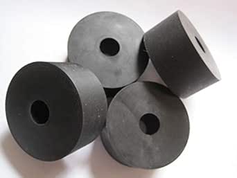 4-Pack - Made in USA - Premium Quality Multi-Purpose Rubber Spacer, 2 ...
