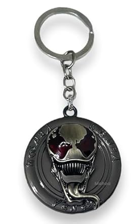 Mohaa Venom Spinner Keychain - Marvel Superheroes and Villains Keyring ...