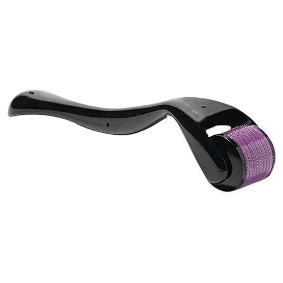 HMG Darma Roller 0.5mm Derma Roller Beard Activator & Hair Regrowth ...