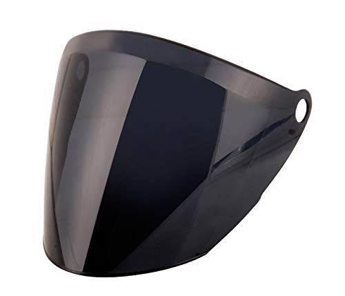 Vega Lark Helmet Smoke Visor : Amazon.in: Car & Motorbike