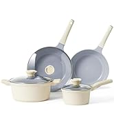 Amazon.com: Redchef Ceramic Pots and Pans Set Non Stick, Nonstick ...