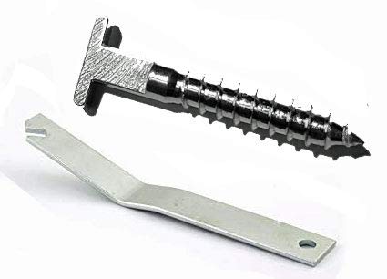 100 Pack Picture Frame Security T Screws With 1 Wrench: Amazon.com ...