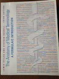 The Anatomy of Medical Terminology: A Formulaic Introduction (Third ...
