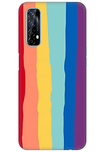 COBERTA Printed Back Cover for Realme 7 Back Cover Case - Rainbow ...