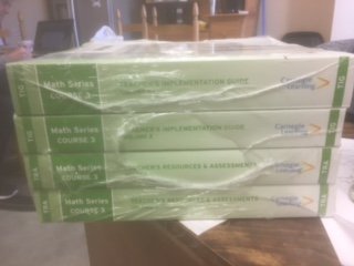 Carnegie Learning Math Series Bundle - TIG Volume 1&2 + TRA Volume 1&2 ...