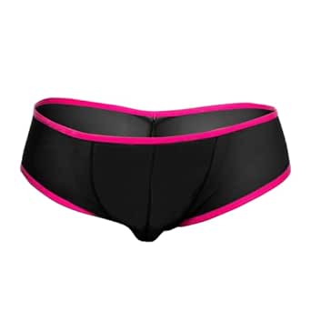 Buy Ribald The Neech Mens Net Bikini Underwear (in, Alpha, S, Black) at ...
