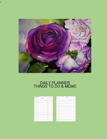 Amazon.com: DAILY PLANNER - THINGS TO DO LIST & MEMO BOOK: 100 p Follow ...