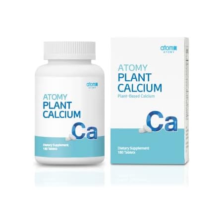 Amazon.com: Atomy Plant Calcium Plant-Based Calcium 180 Tablets ...