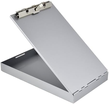 Saunders Metal Clipboard with Storage, Memo Size Heavy Duty Contractor ...