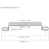 Amazon.com: uxcell U Shaped Connector Bracket, 100mm x 20mm 304 ...