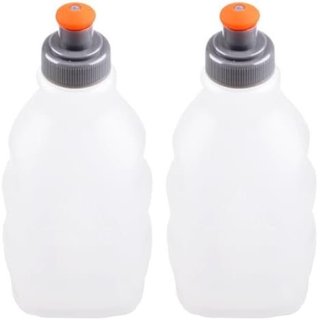 Amazon.com: (2 Bottles) Small, Semi-Rigid, Easy-to-Clean, Refillable Gu ...