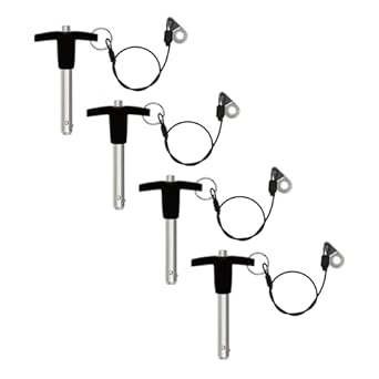 Amazon.com: 4 Pcs T Handle Quick Release Pin 3/8 Inch Diameter ...