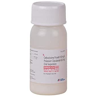 Opox-CV 100 mg - Bottle of 30 ml Suspension : Amazon.in: Health ...