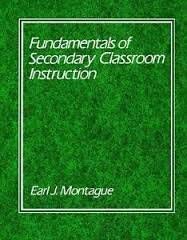 Fundamentals of Secondary Classroom Instruction: Buy Online at Best ...
