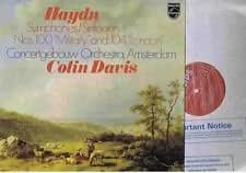 Haydn, Concertgebouw Orchestra, Amsterdam: Sir Colin Davis - Haydn ...