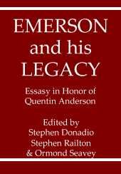 Amazon.com: Emerson and His Legacy: Essays in Honor of Quentin Anderson ...