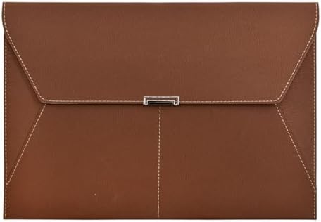 Amazon.com : VANRA 1 Piece PU Leather File Folder Vertical A4 Document ...