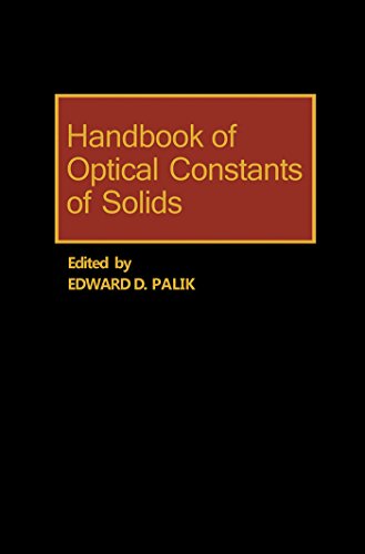 Handbook of Optical Constants of Solids: Volume 1 (Academic Press Handbook), Palik, Edward D ...