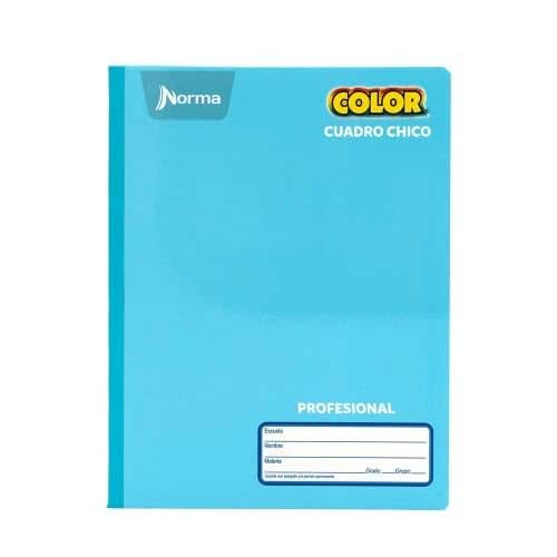Libreta Norma Profesional Cosida 360° 100 Hojas Cuadro Chico (Azul ...