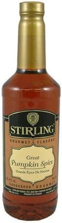 Amazon.com : Stirling Gourmet Gingerbread Coffee Flavoring Syrup ...