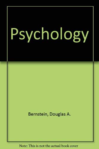 Psychology: Douglas A. Bernstein: 9780395962879: Amazon.com: Books