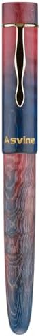 Amazon.com : Asvine C2000 Stabilized Wood Fountain Pen #8 Extra Fine ...
