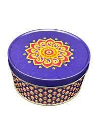 Dream Cake Tin, Cake Box, Chocolate Box, Gift Box for Diwali(Blue ...