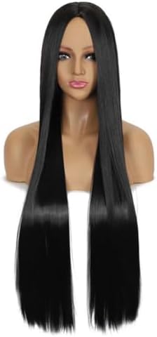 Amazon.com: MapofBeauty 40 Inch/100 cm Fashion Straight Long Costume ...