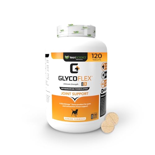 VetriScience Glycoflex 3 Clinically Proven Hip and Joint Supplement for ...