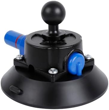 Amazon.com: 4.5" Air Pump Vacuum Suction Cup Base with 1" Ball ...