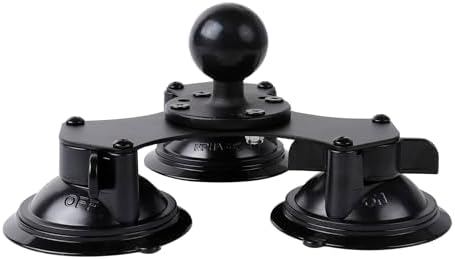 Amazon.com: Triple Suction Cup with 1.5" / 38mm Ball, Heavy Duty 3 ...