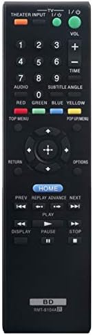 Amazon.com: New RMT-B104P Replaced Remote fit for Sony BDP-S360 BDP ...