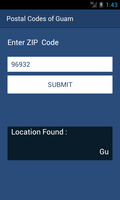 Postal Codes of Guam - App on Amazon Appstore