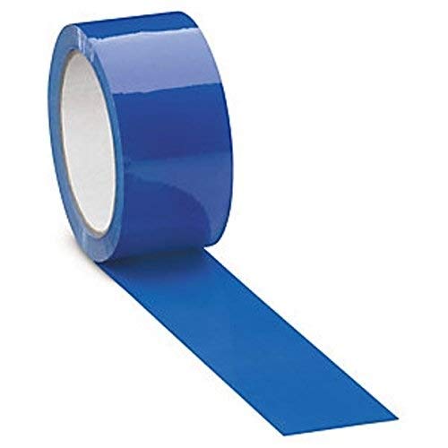36 x Pro Plast Branded ® BLUE Coloured Packing Parcel Tape 50mm x 66M ...